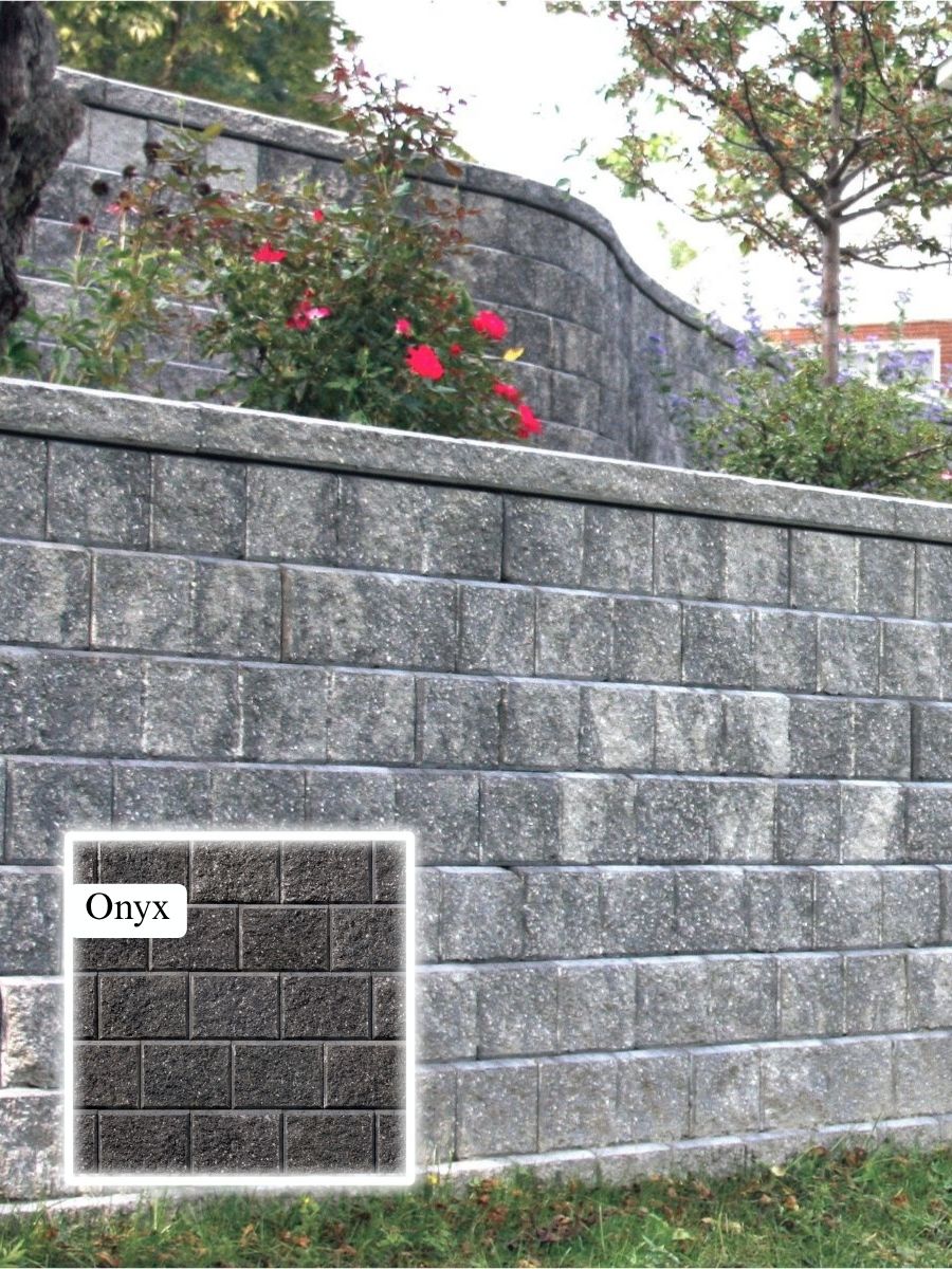 Oaks Ortana Wall Stones - Onyx - Kool Breeze Farms