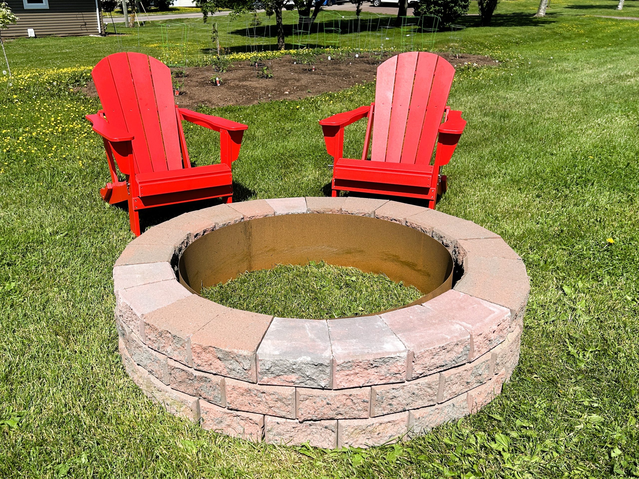 Shaw StackStone Fire Pit - Red Blend - Kool Breeze Farms