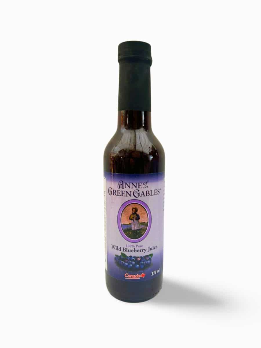 Anne of Green Gables Wild Blueberry Juice - 375 mL - Kool Breeze Farms